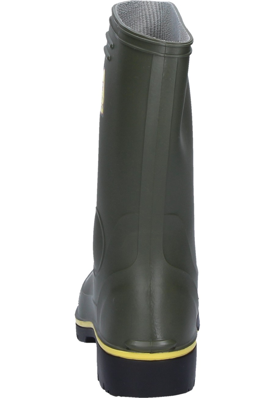 Nora -Farm green- Short Wellington boots in olive for work and leisure ...