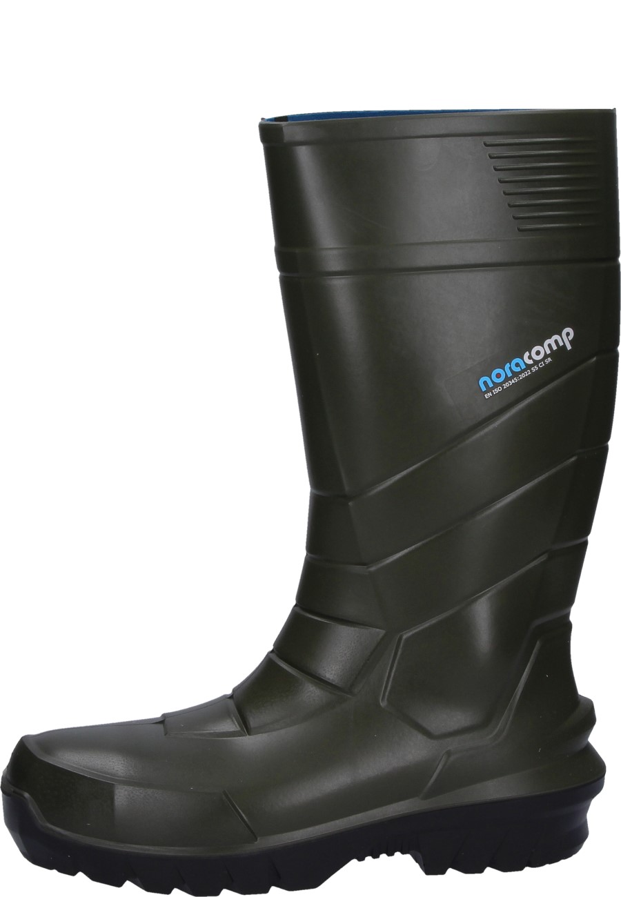 NORACOMP metal-free S5 rubber work boots from Nora
