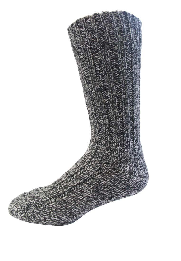 Norwegian Socks in grey by NORDPOL - 100% Virgin Wool