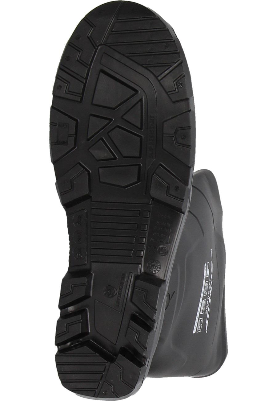 Professional rubber boots JobGUARD black | S5 rubber bo