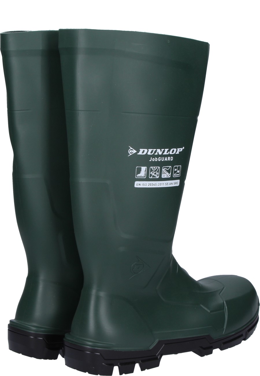 Professional rubber boots JobGUARD green | S5 rubber bo