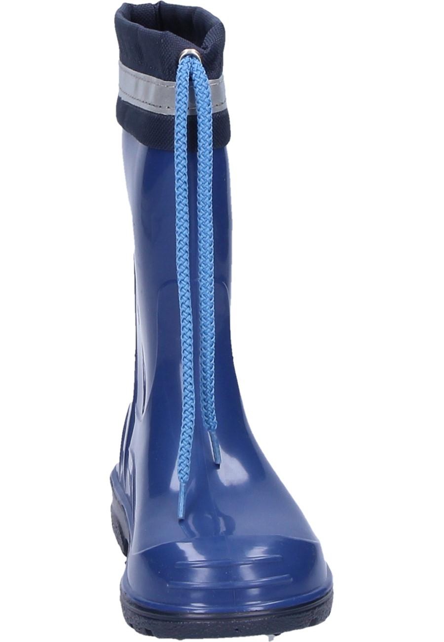 KIM - Kids Wellies in blue – boots for boys and girls with 3M ...
