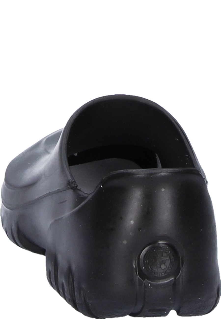 Alpro Safety black by Birkenstock. the PU Clog with steel toe cap for ...