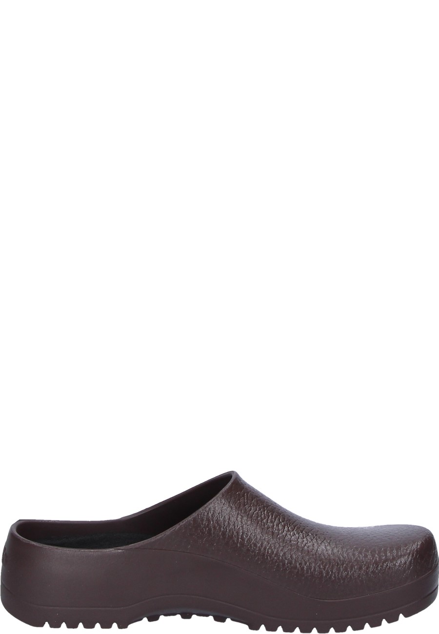 Brown Super-Birki clogs by Birkenstock