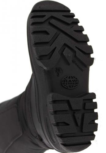 Spirale Thermal Riding Boots in black - with waterproof PVC foot