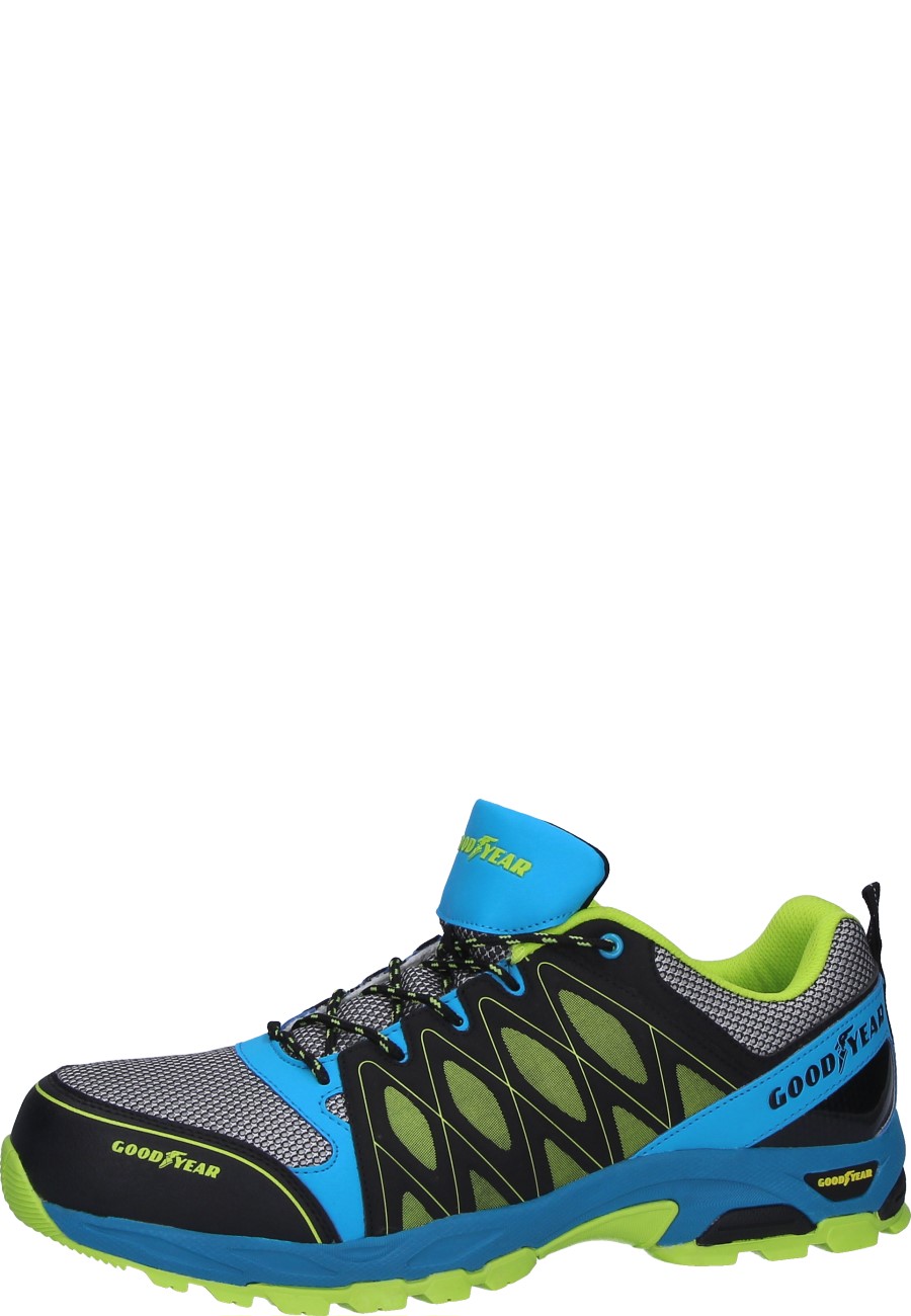 Loafer S1 work shoe GOODYEAR blue/black/yellow with The