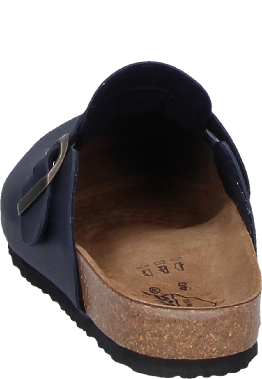 Bioped -Clog blue 431- leisure clog with cork footbed