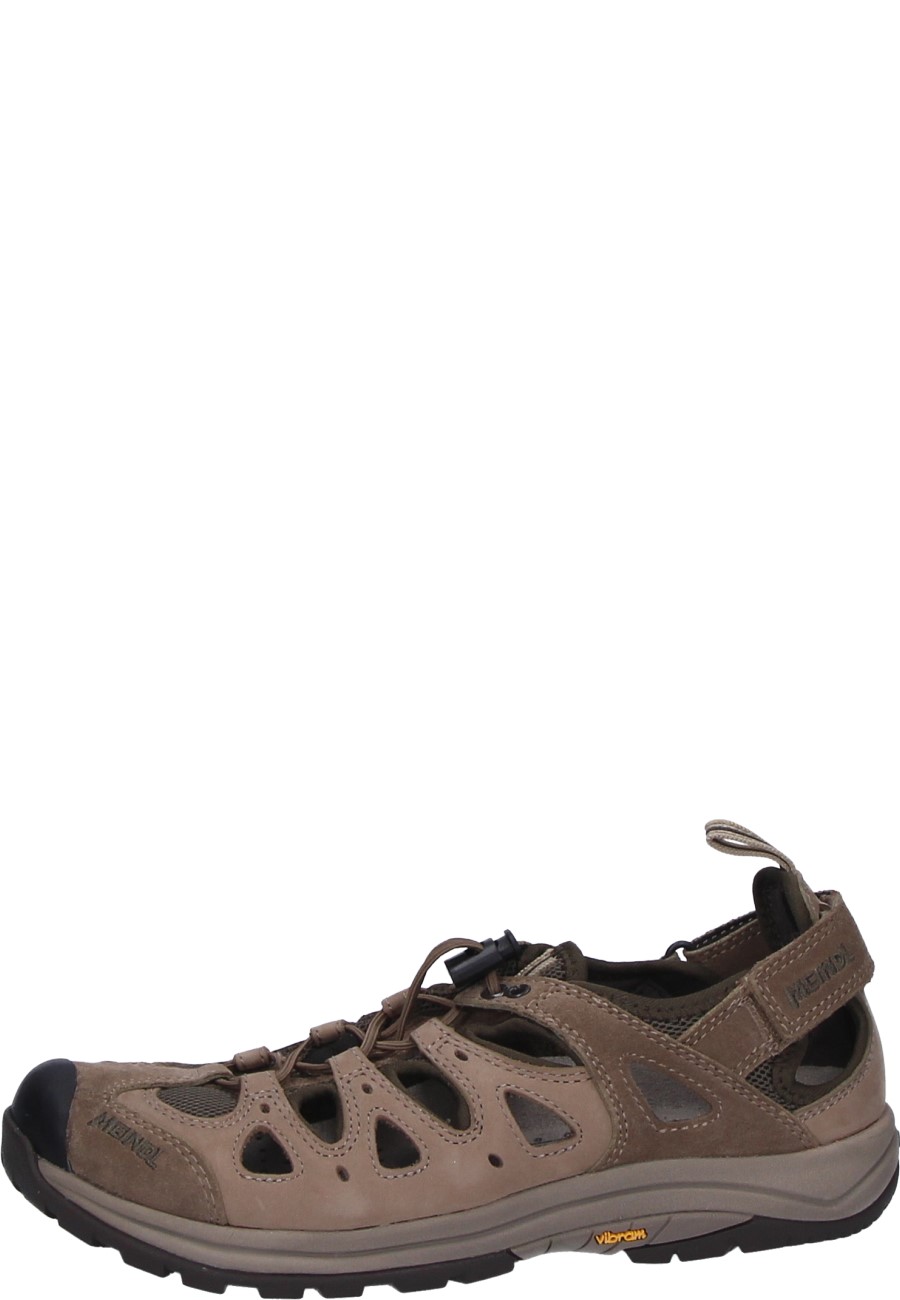 Meindl -Hawaii- Natural Leather Sandal with Vibram sole for trekking ...