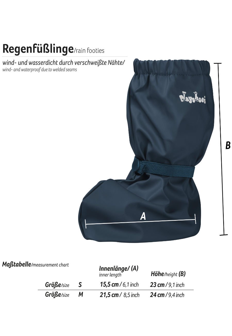 Playshoes waterproof overshoe for crawling children