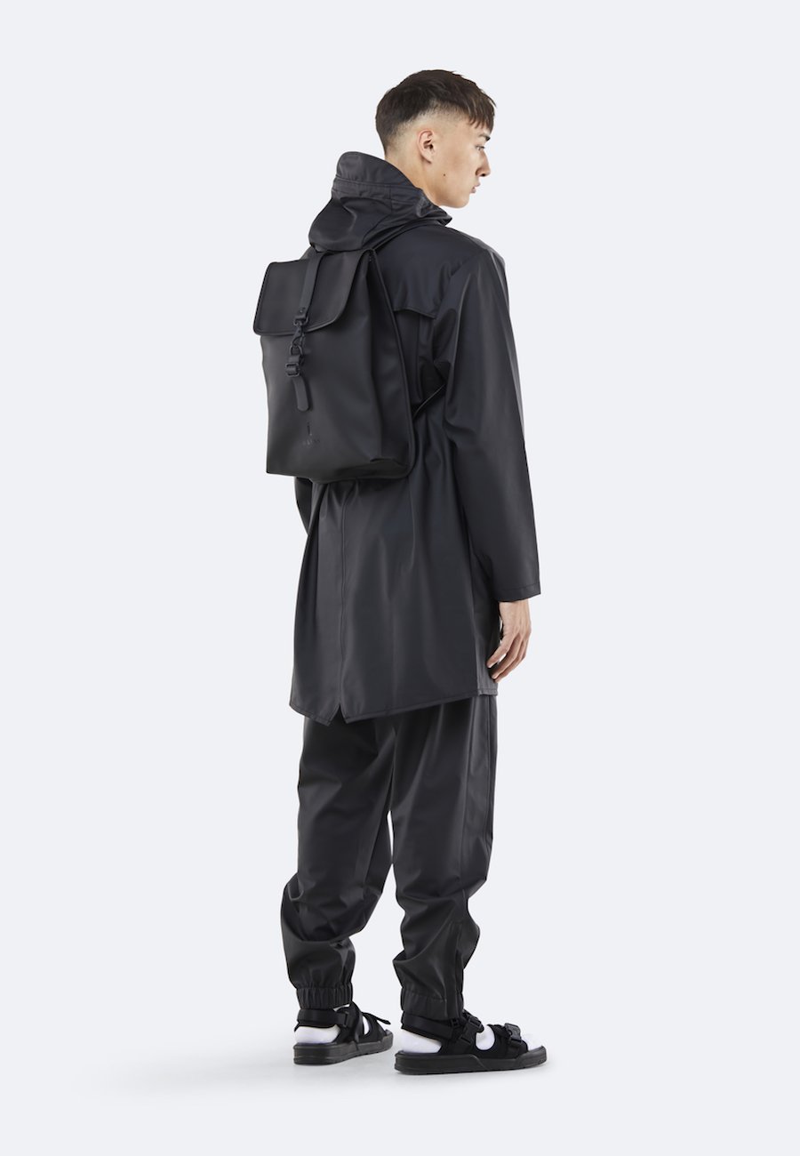 The stylish BACKPACK by Rains - a waterproof companion for every day.