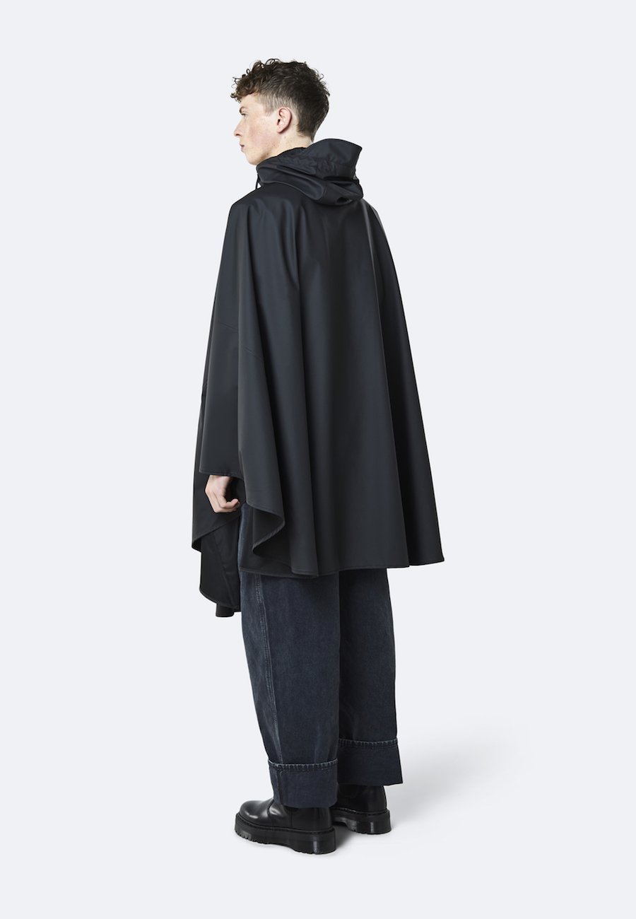 The rain poncho CAPE by RAINS for women and men