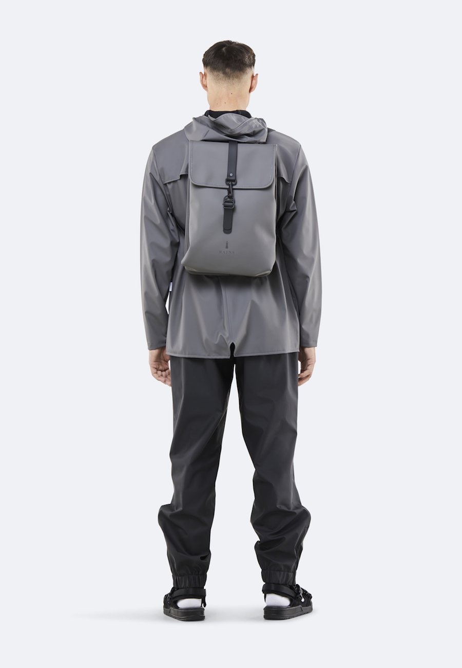 The stylish BACKPACK by Rains - a waterproof companion for every day.