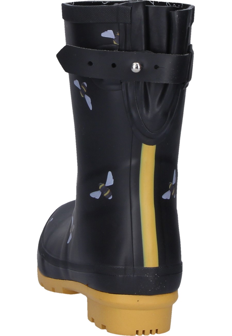 Women's half-high rubber boot BEES black by RAJN