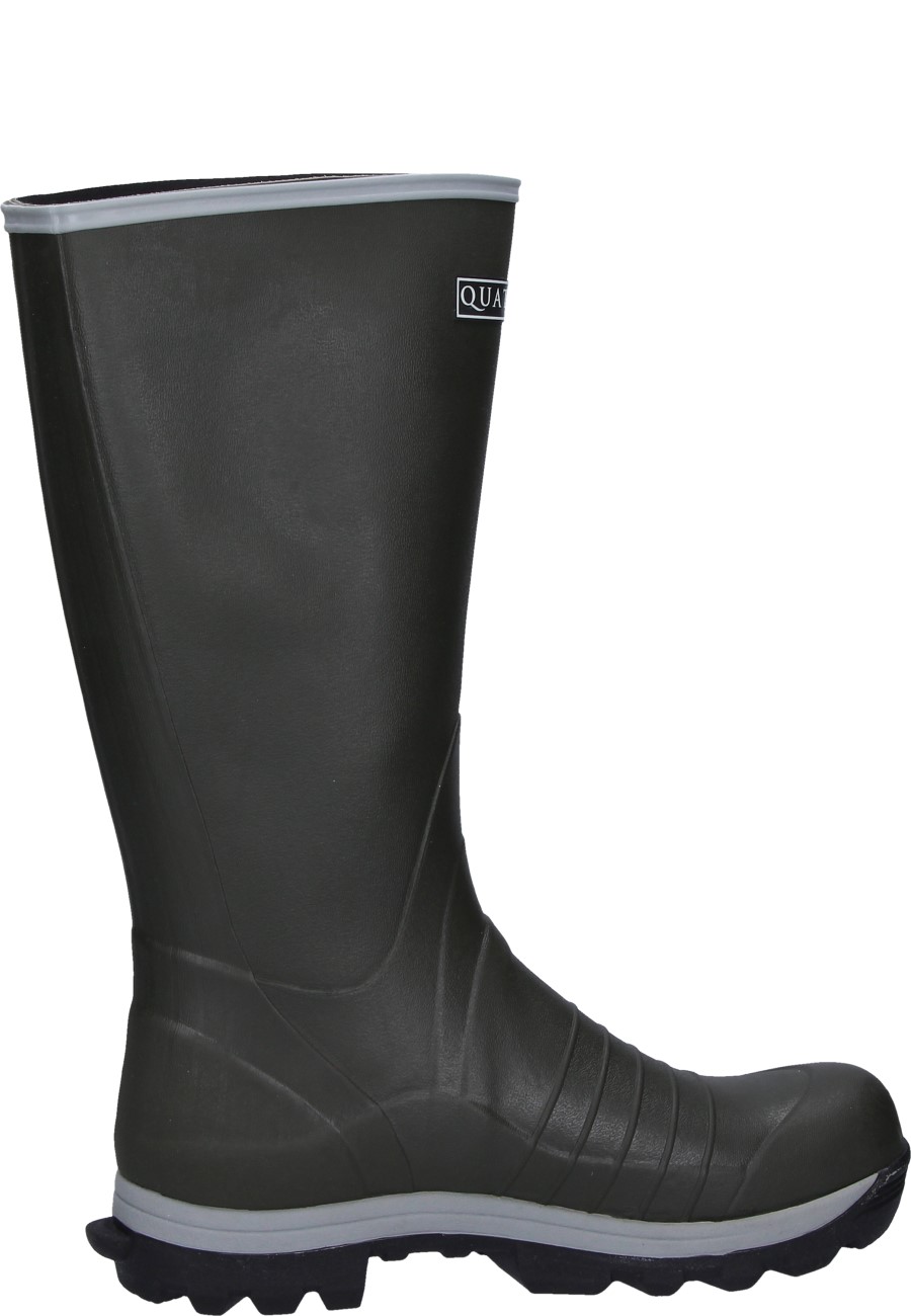 Quatro Knee Green Wellington boots by Skellerup