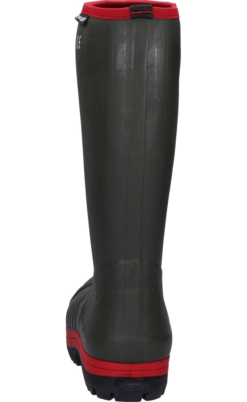 Quatro S5 Super Safety Insulated Knee green Wellington boots by Skellerup