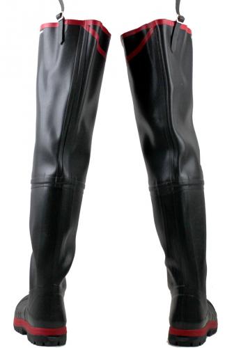 Quatro S5 Super Safety Thigh Wellington boots by Skelle