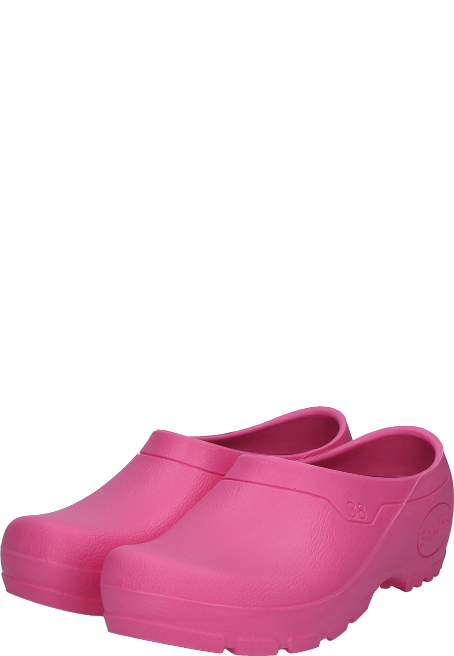 Sturdy rubber clogs MULTI CLOG pink by Saliha for women