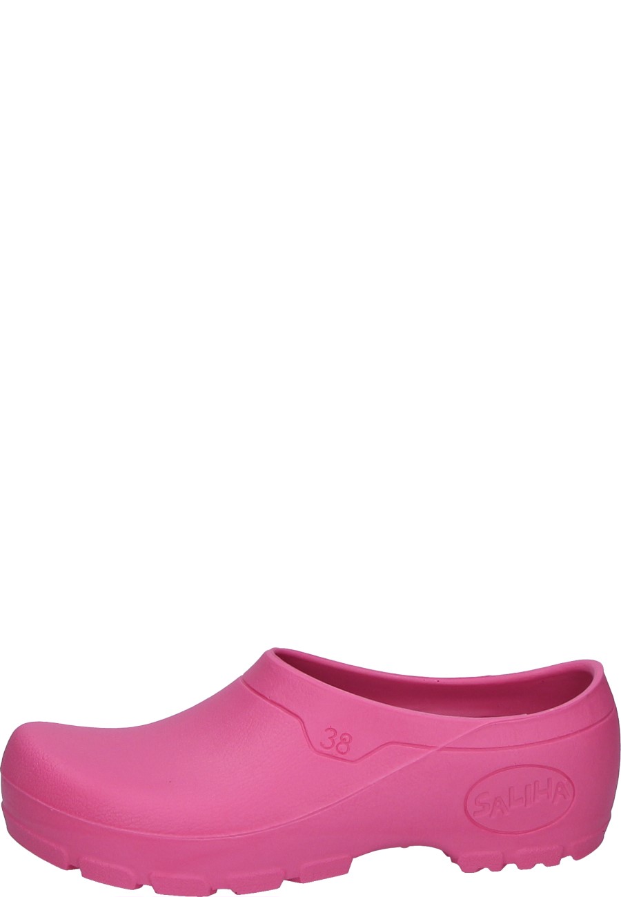 Sturdy rubber clogs MULTI CLOG pink by Saliha for women