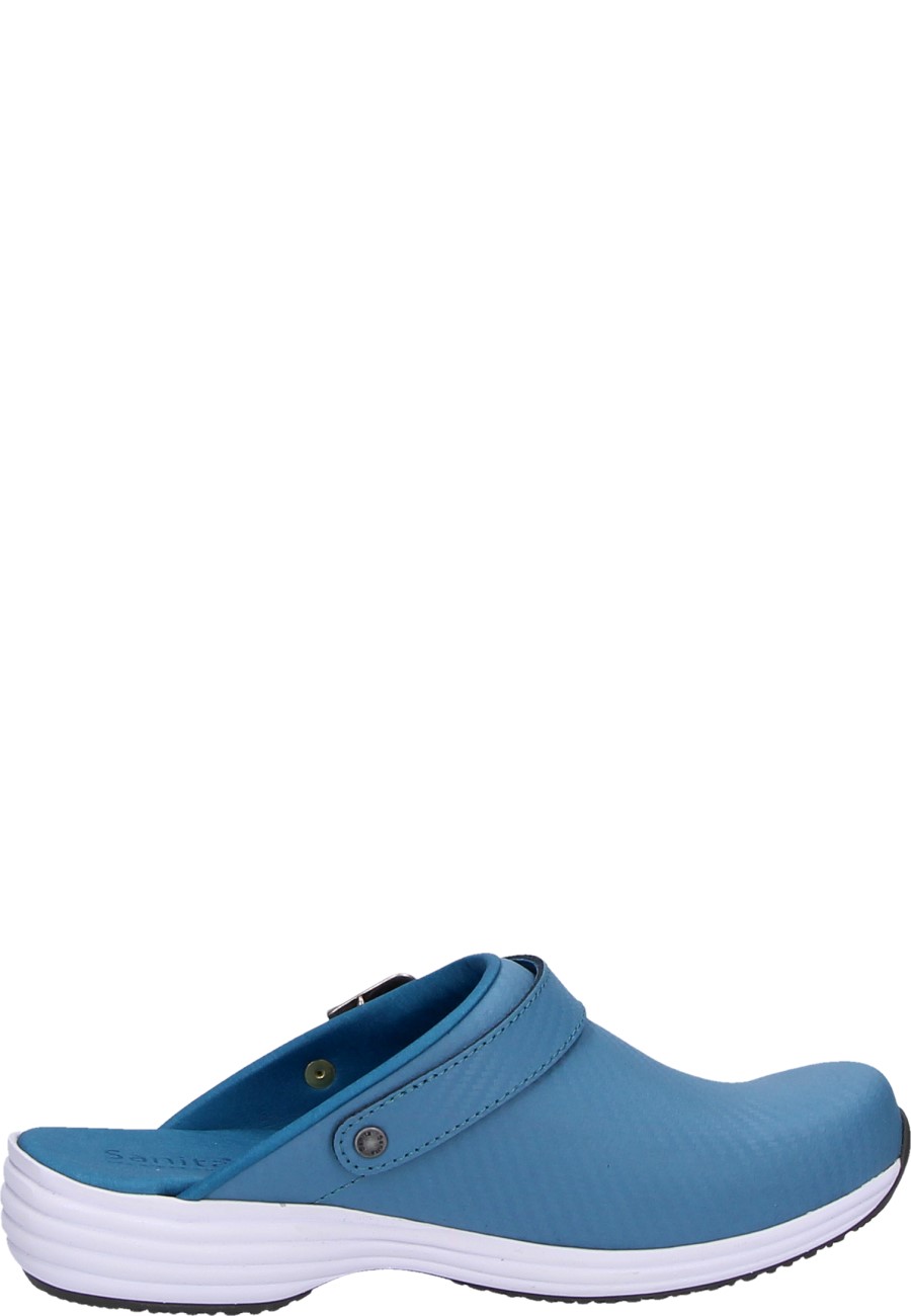 Sanita Clog WAVE CARBON aqua| A popular clog for long-distance runners ...