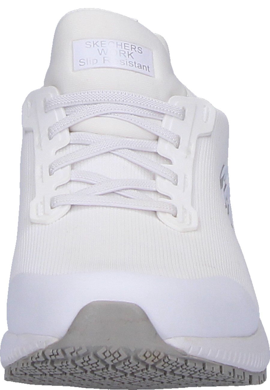 Trendy work shoes SQUAD SR white for women by Skechers