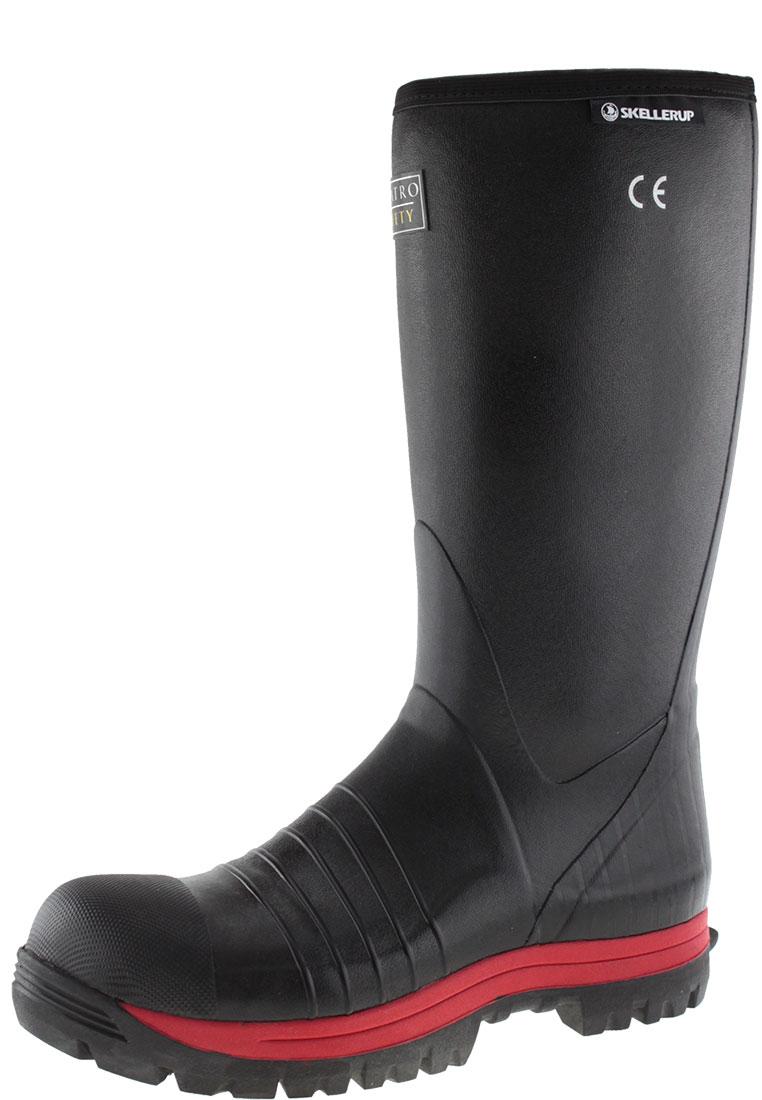 Quatro S5 Super Safety Insulated Knee Wellington boots by Skellerup