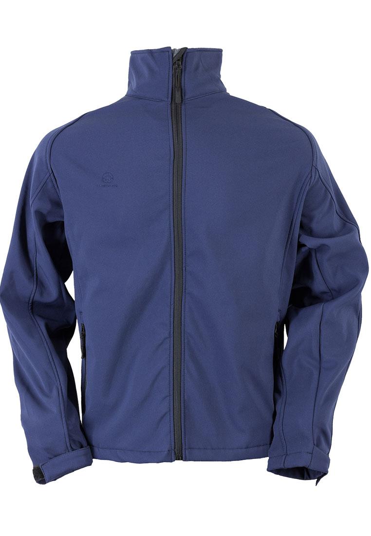 Terratrend Light Soft Shell Jacket in blue - for work and leisure, wind ...