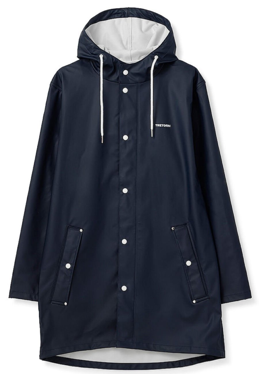 WINGS RAINJACKET navy rain jacket for men and women by