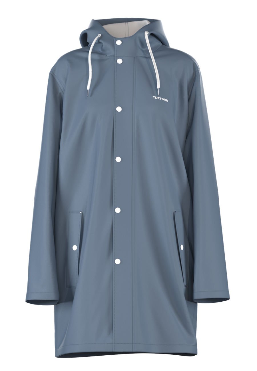 Stylish rain jacket WINGS stone blue from Tretorn