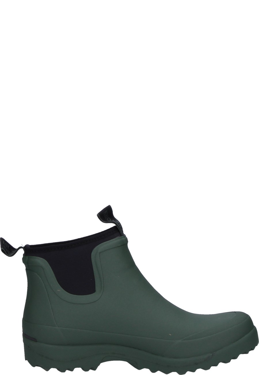 TERRÄNG LOW NEO GREEN | a rubber ankle boot by Tretorn