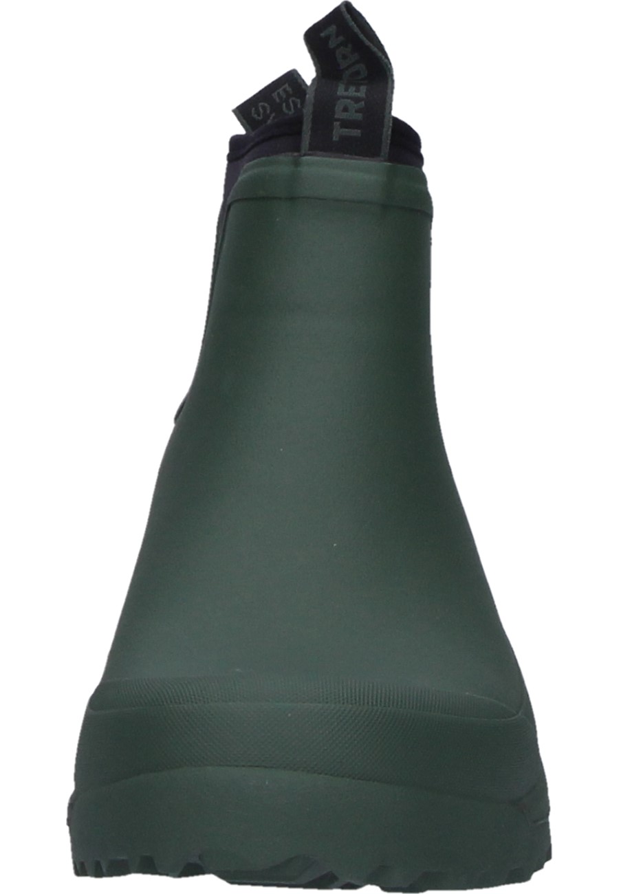 TERRÄNG LOW NEO GREEN | a rubber ankle boot by Tretorn