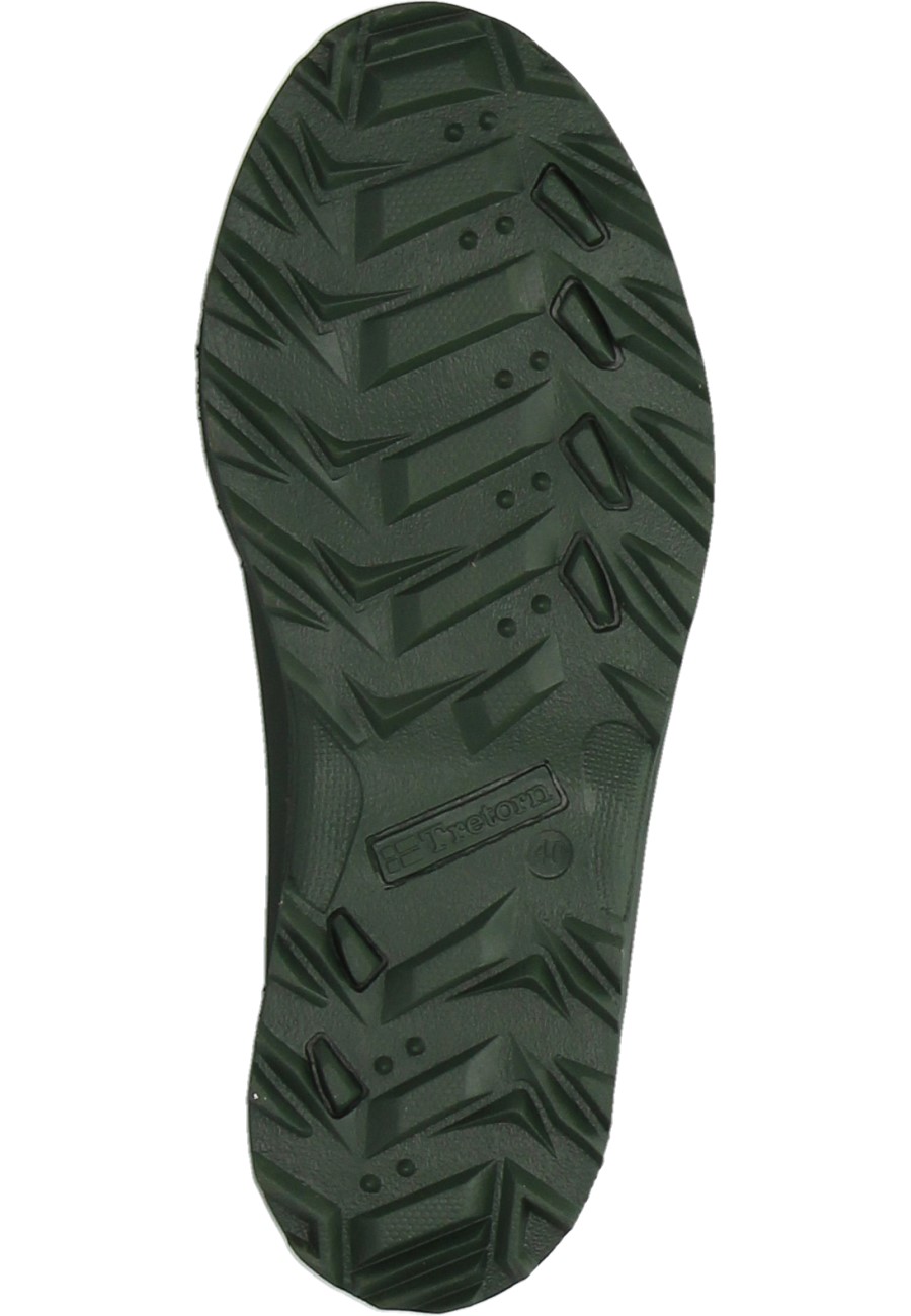TERRÄNG LOW NEO GREEN | a rubber ankle boot by Tretorn