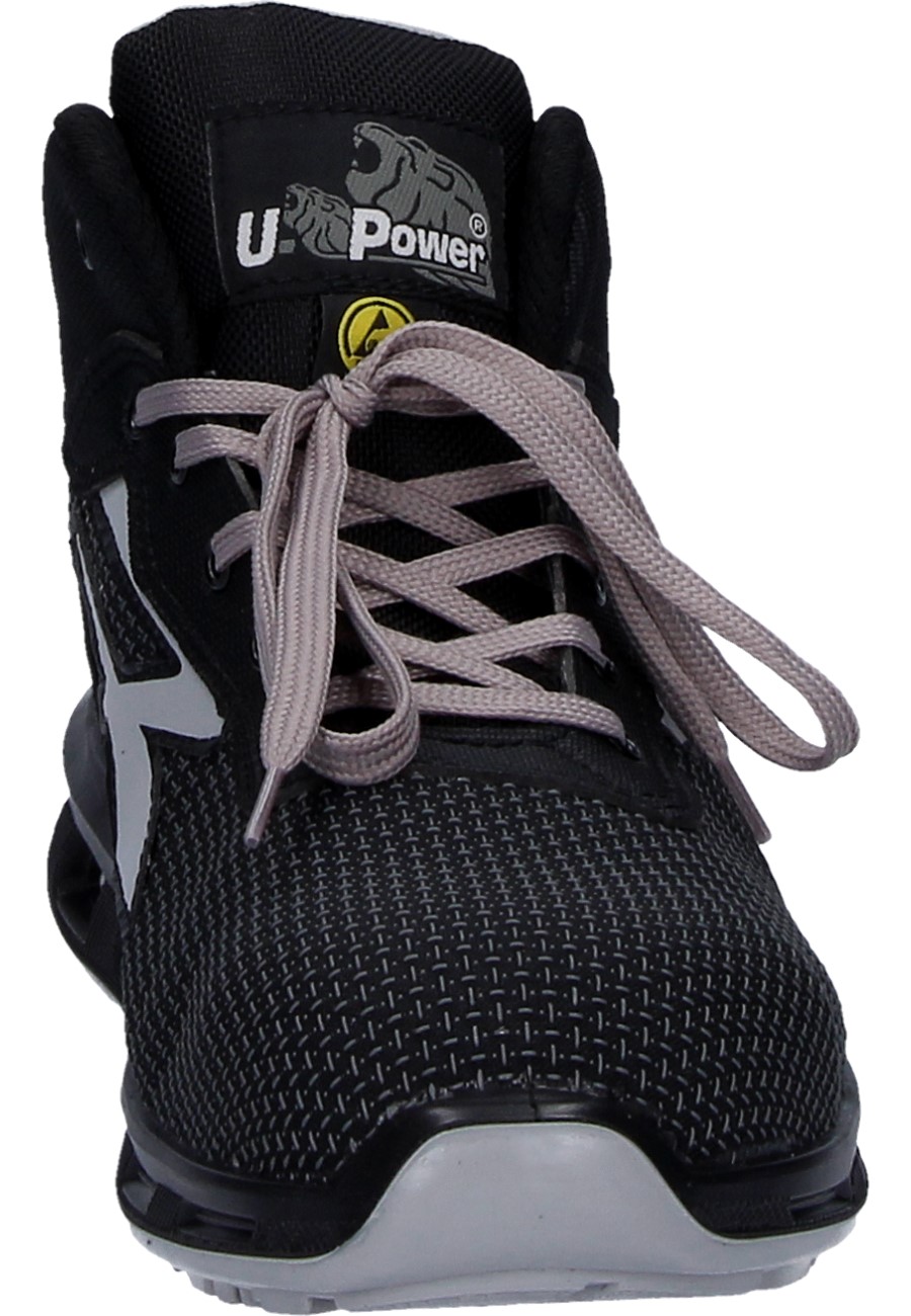 S3 work shoe STEGO black from U.Power | a lightweight among safety shoes