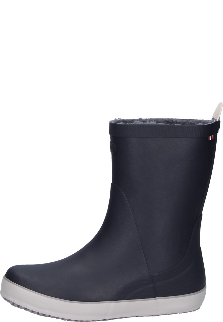 Short winter wellington boots SEILAS WARM navy for men and women by Viking