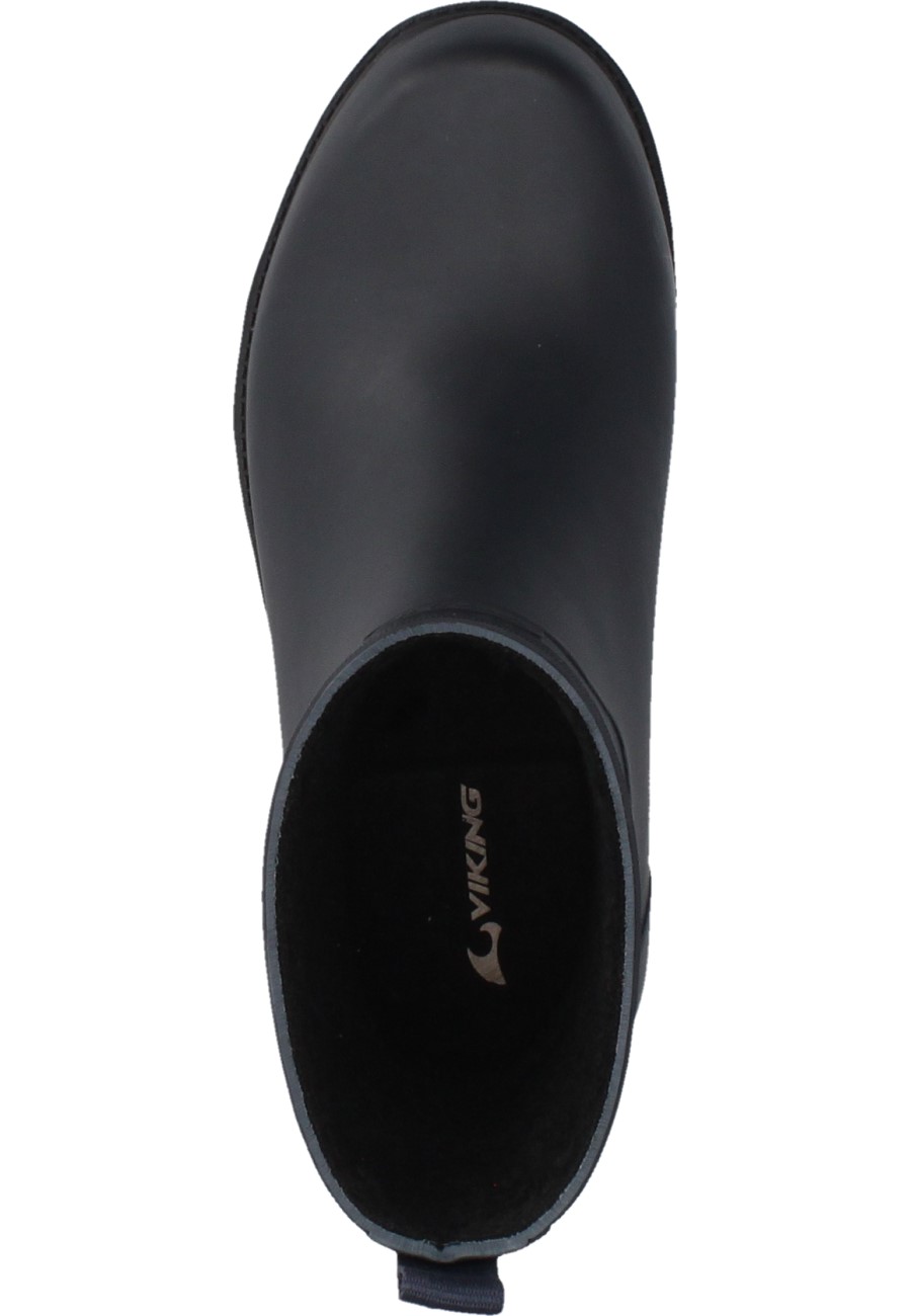 Handmade warm wellington ankle boots NOBLE WARM navy for women by Viking