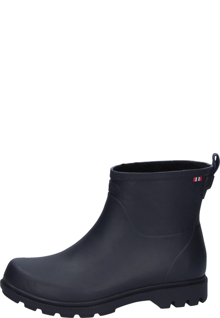 Handmade warm wellington ankle boots NOBLE WARM navy for women by Viking