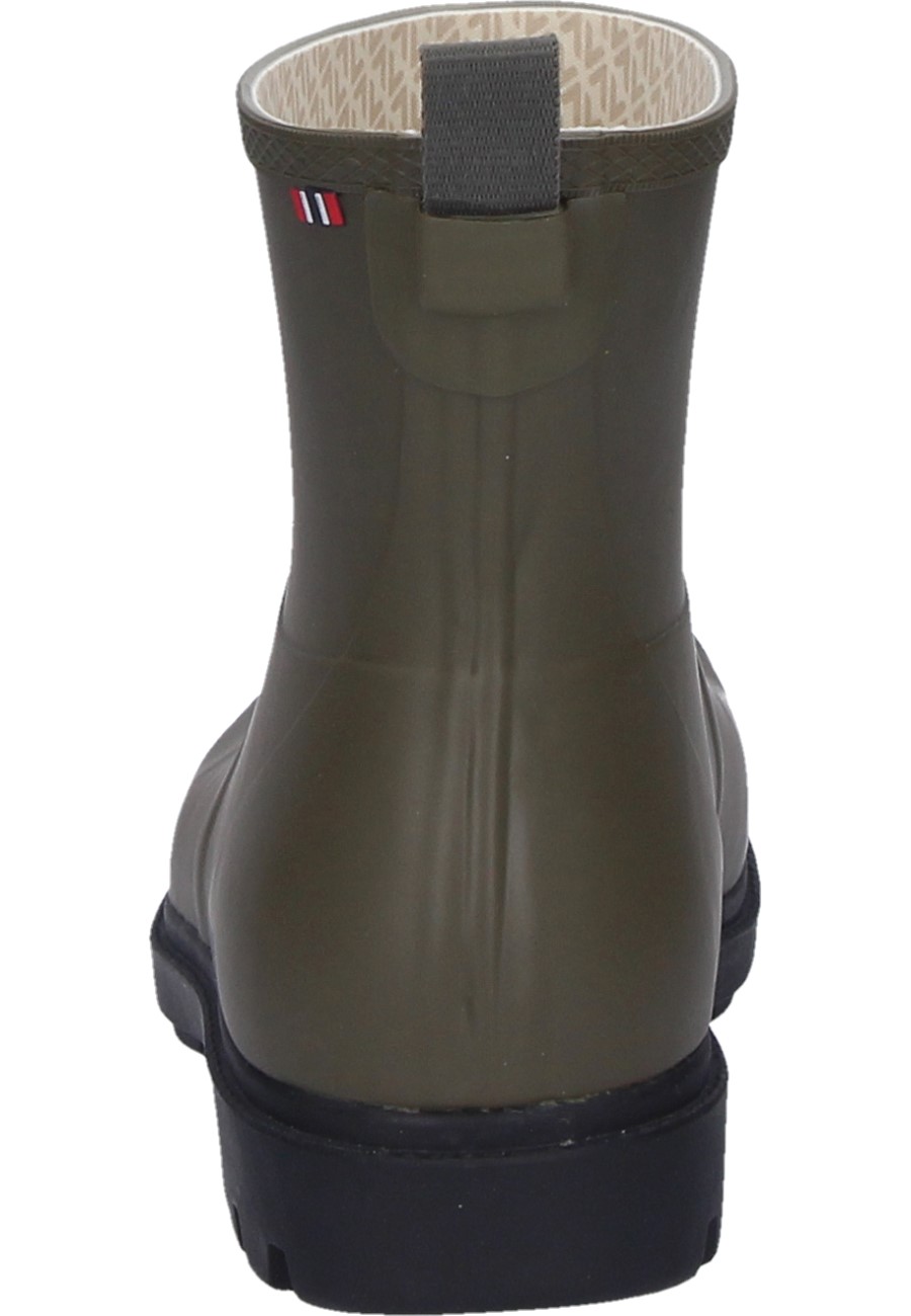 Stylish wellington ankle boot NOBLE olive/black by Viking for women