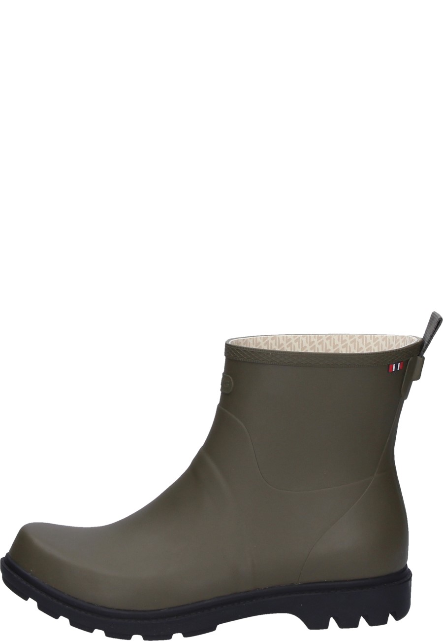 Stylish wellington ankle boot NOBLE olive/black by Viking for women