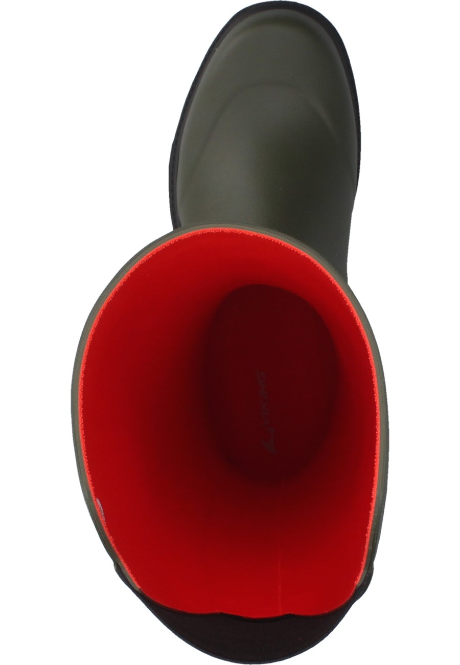 Ladies rubber boot RYPE huntinggreen by Viking