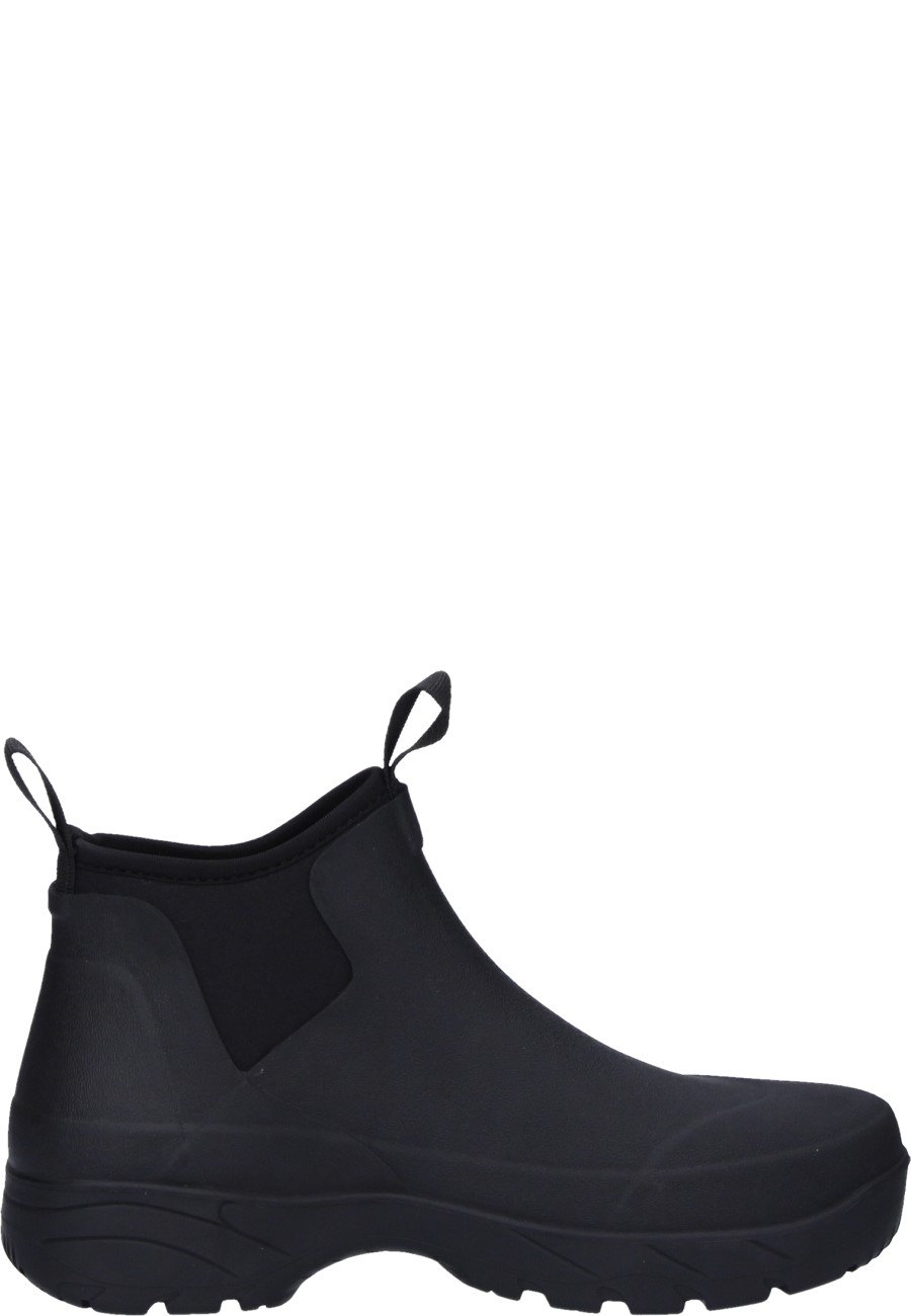 Robust ankle boots PLOT NEO LOW black/red for women and