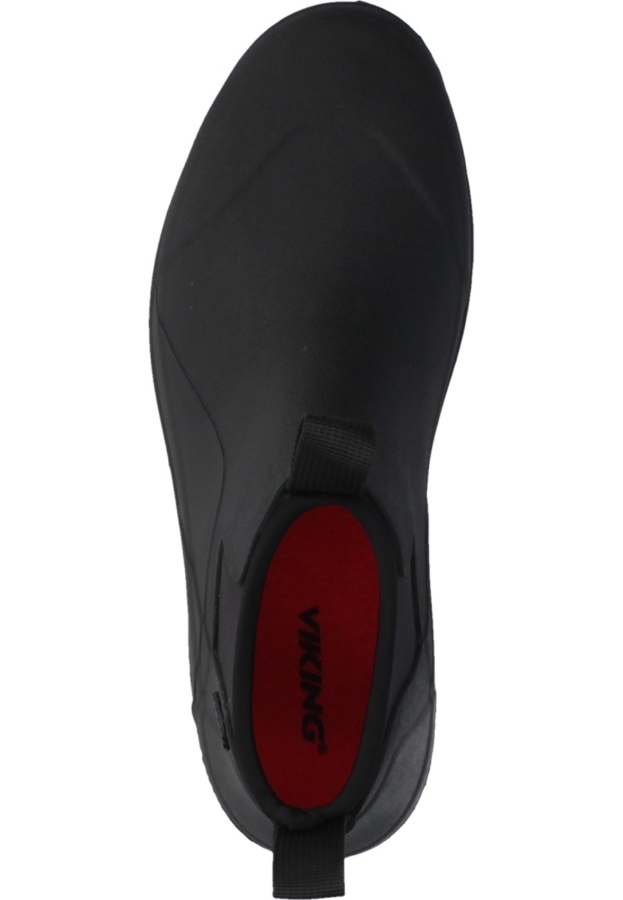 Robust ankle boots PLOT NEO LOW black/red for women and