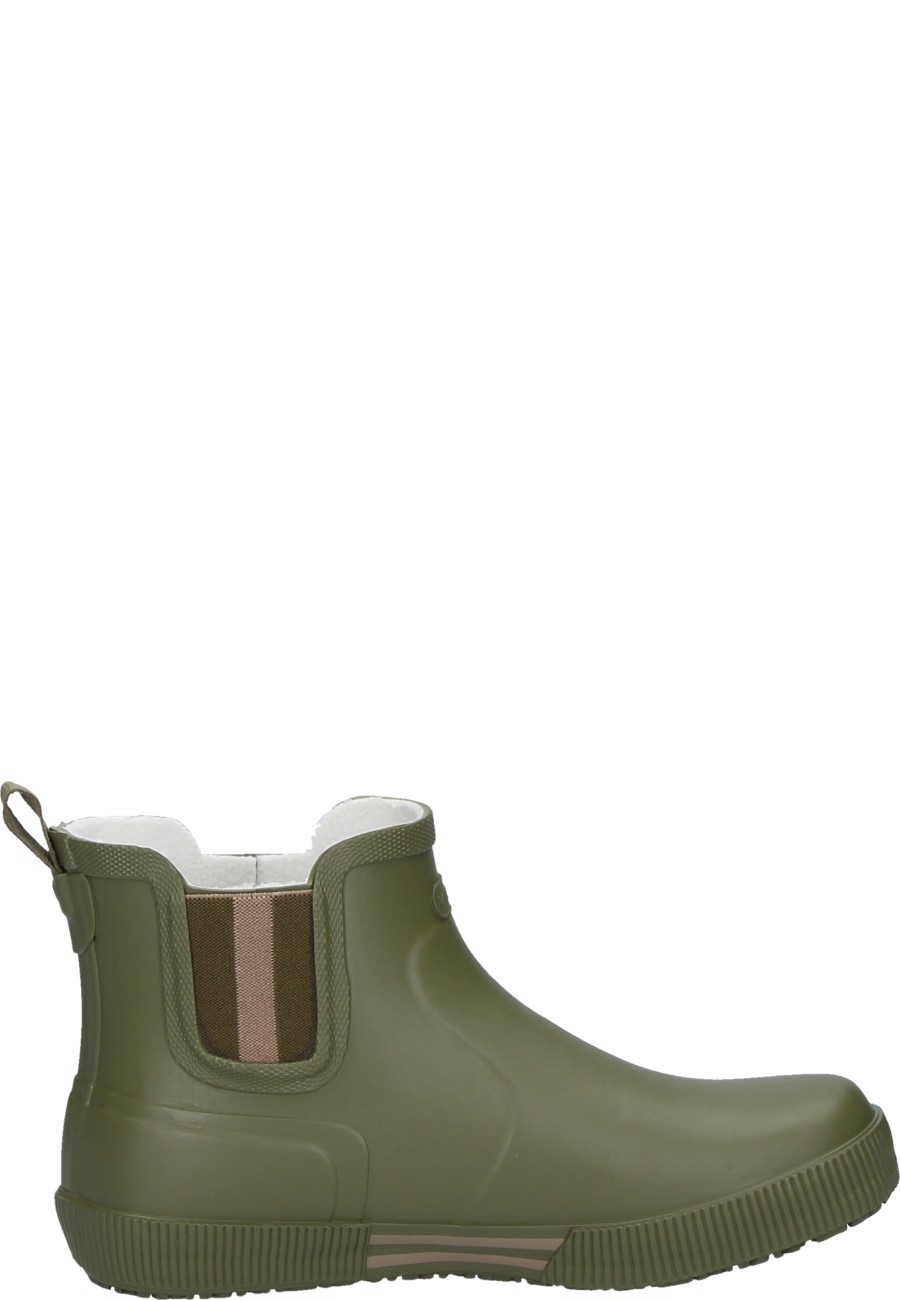 Stylish wellington ankle boot STAVERN URBAN WARM khaki for women and ...