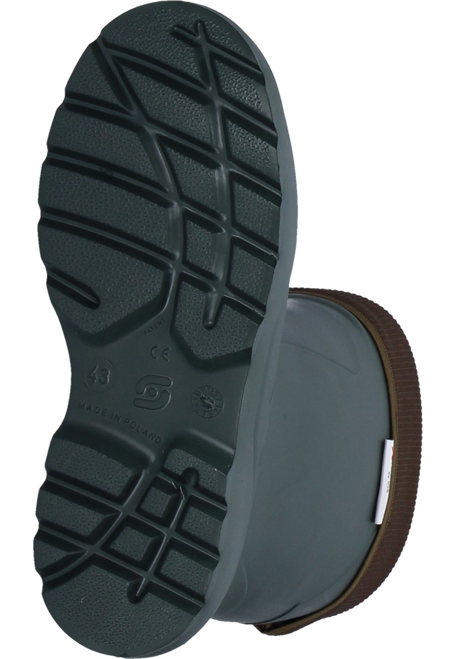 Crosslander Vancover green, extremely light EVA wellington boots